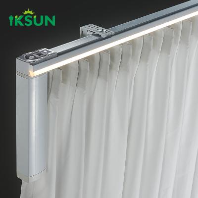 China Facory LED Automatic Curtain Track Selectable Dimmable  Led Rail Light  For Hotel for sale