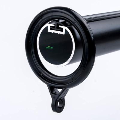 China Top Quilty  Curtain Rod  Electrophoresis Smooth Curtain Pole For Home Decoration for sale