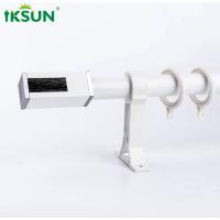 China Patent Decorative Curtain Rods Smooth Mute Roman Rod Curtain Poles Tracks for sale