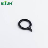 China Aluminum Alloy Curtain Poles Vintage Roman Rod With Bracket Rings  For Windows for sale