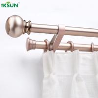 China New Design Classical Roman Rod Hanging Decorative Curtain Rod  For Curtain Accessories for sale