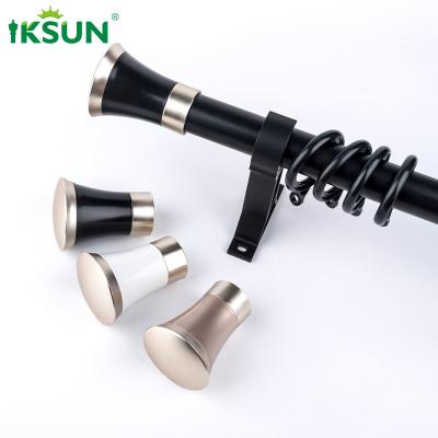 China Industrial Curtain Rod Aluminum Curtain Pole Home Window Decoration With Accessories for sale