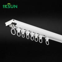China Hot Sale Window Electrophoresis Ultra Thin Track Ceiling Mounted Aluminium Curtain Track for sale