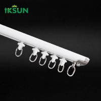 China Top Quality Aluminium Window Curved Rail Ceiling Mounted Curtain Track For Office for sale