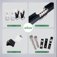 China Wholesale High Quality Aluminium Curtain Track Wall Mounted Curtain Rail Window Treatment for sale