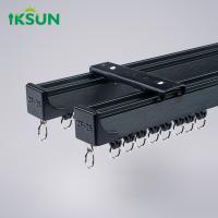 China Abrasion Resistant New Design Ceiling Mouted Curtain Track Durable Curtain Rail For Home Decoration for sale