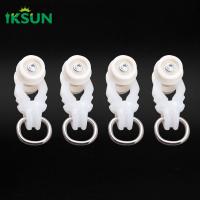 China Abrasion Resistant New Design Ceiling Mouted Curtain Track Durable Curtain Rail For Home Decoration for sale