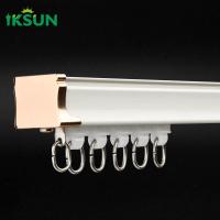 China High Load-Bearing Capacity Aluminum Alloy Curtain Rail Simple Style Curtain Track For Hotel for sale