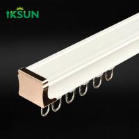 China Easy Assembled Hanging Curtain Rail Heavy Duty Good Impact Absorption Curtain Track For Bathroom for sale