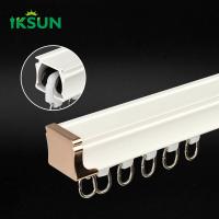 China High Quality Aluminum Curtain Track Durable Curtain Rail Window Treatment  For Home Decoration for sale