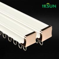 China Industrial New Style Curtain Track Ceiling Fast Fit Wall Mounted Curtain Rail  For Hotel for sale