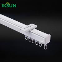 China Single Curtain Rail Track Aluminum With Track Curtain System For Curtains-Room Divider for sale