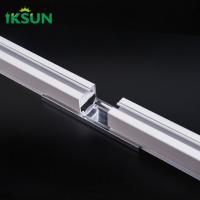 China Modern Invisible Design Curtain Track Double Curtain Mute Rail Track Multiple Colors Bracket for sale