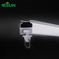 China Aluminum Hanging Recessed Curtain Rail Can Support Custom Industrial Wind Curtain Track for sale