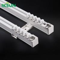 China 5.8m  Electrophoresis Wall Mounted Curtain Rail Elegant Design Track For Easy Installation for sale