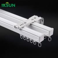China 22mm  Customizable  Recessed Stylish Curtain Track Perfect Long-Lasting Rail  For Hotel for sale