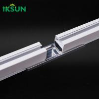 China Flexible Aluminum Curtain Track Ceiling Mounted For Home Decoration With Electrophoresis for sale