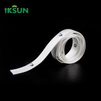China Wall Mounted Wave Ripple S Fold Curtain Tape With Hooks for sale