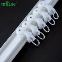 China White Flexible Curved Curtain Track 0.8mm UltraThin For Hospital Resturant for sale