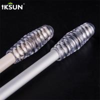 China 13mm Silver Curtain Pull Wands Convenient Powder Coating Treatment for sale