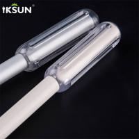 China 13mm Silver Curtain Pull Wands Convenient Powder Coating Treatment for sale