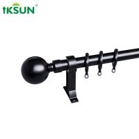 China 28mm Black Curtain Rod Rings Multifunctional For Living Room for sale