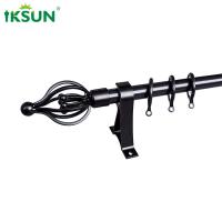 China 28mm Black Curtain Rod Rings Multifunctional For Living Room for sale