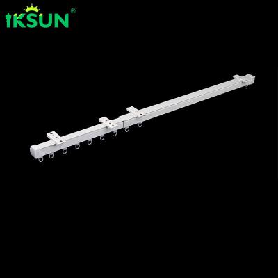 China 3.5m Stretchable Aluminium Curtain Rail Track Adjustable For Household for sale
