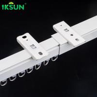 China Ceiling Mount Telescopic Curtain Track Aluminium Alloy 6063 Material for sale