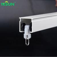 China Telescopic Wall Mounted Curtain Rail , Aluminum Curtain Track System 4.5m Length for sale