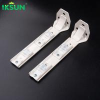 China Extrusion Wall Mount Telescopic Curtain Track Ripple Fold Aluminium Material for sale