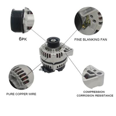 China sintruk spare part -ENGINE SPARE PARTS 28V 70A VG1246090017 ALTERNATOR for sale