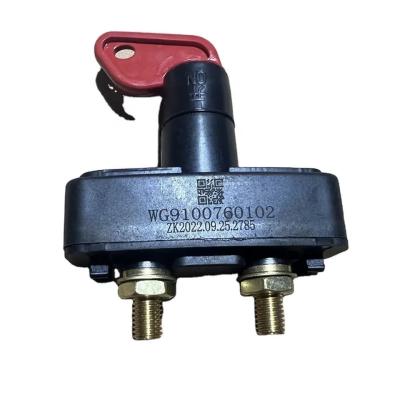 China sinotruk howo spare parts-Main power switch WG9100760102 1 for sale