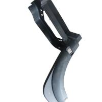 China howo sinotruk 371 spare part-WG1642230106 Right front fender front section black for sale