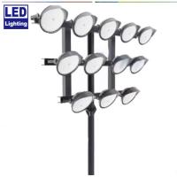 China Round Football Stadium Lighting with 50000 Hours Working Lifetime LED Floodlight for sale