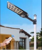 China ABS Material Solar Motion Sensor Waterproof Security Yard IP68 All In One Led Street Light for sale