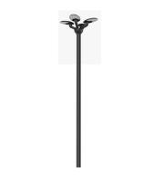 China Garden Lights High Pole Lights 2.5-3.5m 40-60W LED Solar Street Lights Product Weight 23kg for sale