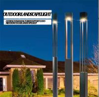 China Spot LED Square Landscape Light Post IP65 Solar Garden Light for Park Street Lamp for sale
