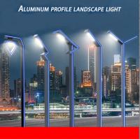 China Solar Yard Lights Outdoor Landscape LED Garden Light Waterproof Aluminium Profile Material for sale