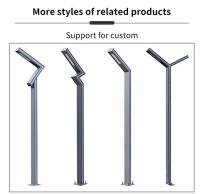 China Solar Yard Lights Outdoor Landscape LED Garden Light Waterproof Aluminium Profile Material for sale