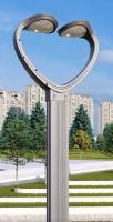 China Outdoor LED Garden Light with 6000K Daylight Alert and Die Casting Aluminum Pole for sale