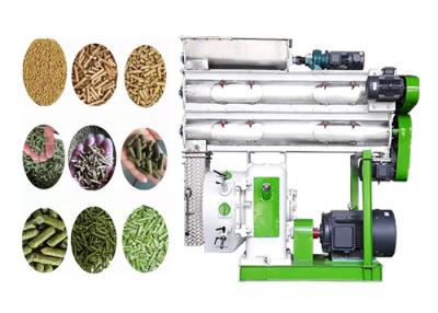 China Auto Poultry Feed Making Machine 1-20T/H Capacity Animal Feed Processing Equipment for sale