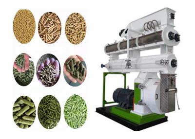 China Stainless Steel Ring Die Feed Making Machine for Pig & Poultry - 500-2000 kg/h Capacity, 2-12 mm Pellet Size for sale