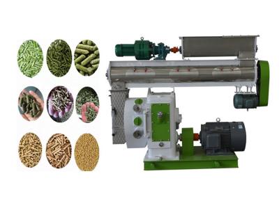 China Chicken Poultry Feed Making Machine 1-5 TPH Capacity with 15-75 kW Power for Animal Feed Production for sale
