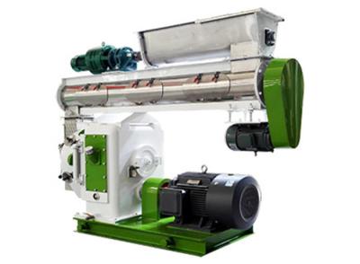 China Automatic Animal Feed Pellet Making Machine 100-500 kg/hour Capacity with 2-12mm Adjustable Pellet Size for sale