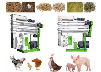 China Industrial Ring Die Feed Pellet Machine for Goat & Poultry - 1-5 TPH Capacity, 2-12mm Pellet Size for sale