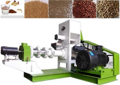 China Catfish Floating Fish Feed Extruder Machine 500-2000 kg/hour Production Capacity with 1.5-8.0 mm Pellet Size Range for sale