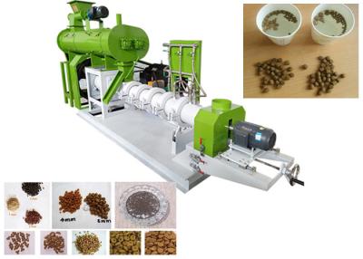 China Novel Shape Fish Pellet Making Machine 50-100 kg/hour Capacity Small Farm Fish Feed Extruder for sale
