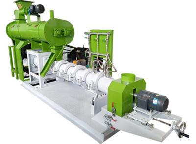 China DSP Wet Type Floating Fish Feed Extruder Machine - 500-2000 kg/h Capacity, 1.0-8.0 mm Pellet Size Range for sale