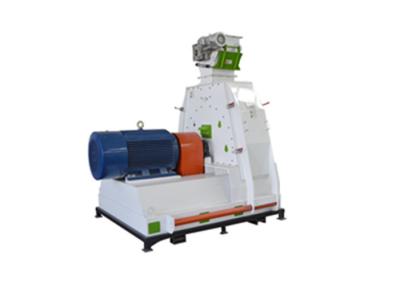 China Industrial Corn Hammer Grinder Machine 7.5-37 kW with 500-2000 kg/h Capacity for Animal Feed Processing for sale